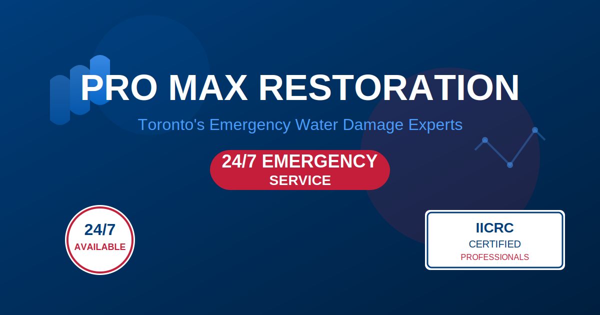 Pro Max Restoration | 24/7 Water Damage Toronto
